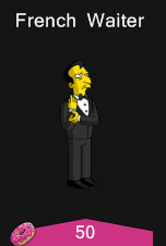 french waiterThe Simpsons Tapped Out AddictsAll Things The Simpsons ...