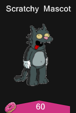 scratchy mascotThe Simpsons Tapped Out AddictsAll Things The Simpsons ...