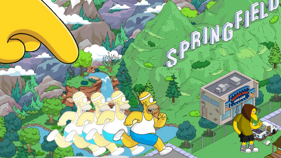Turbo Tappin’ Level 36: Dolph & the BulliesThe Simpsons Tapped Out ...