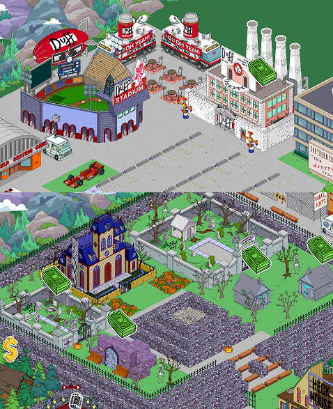 Stadium & GraveyardThe Simpsons Tapped Out AddictsAll Things The ...
