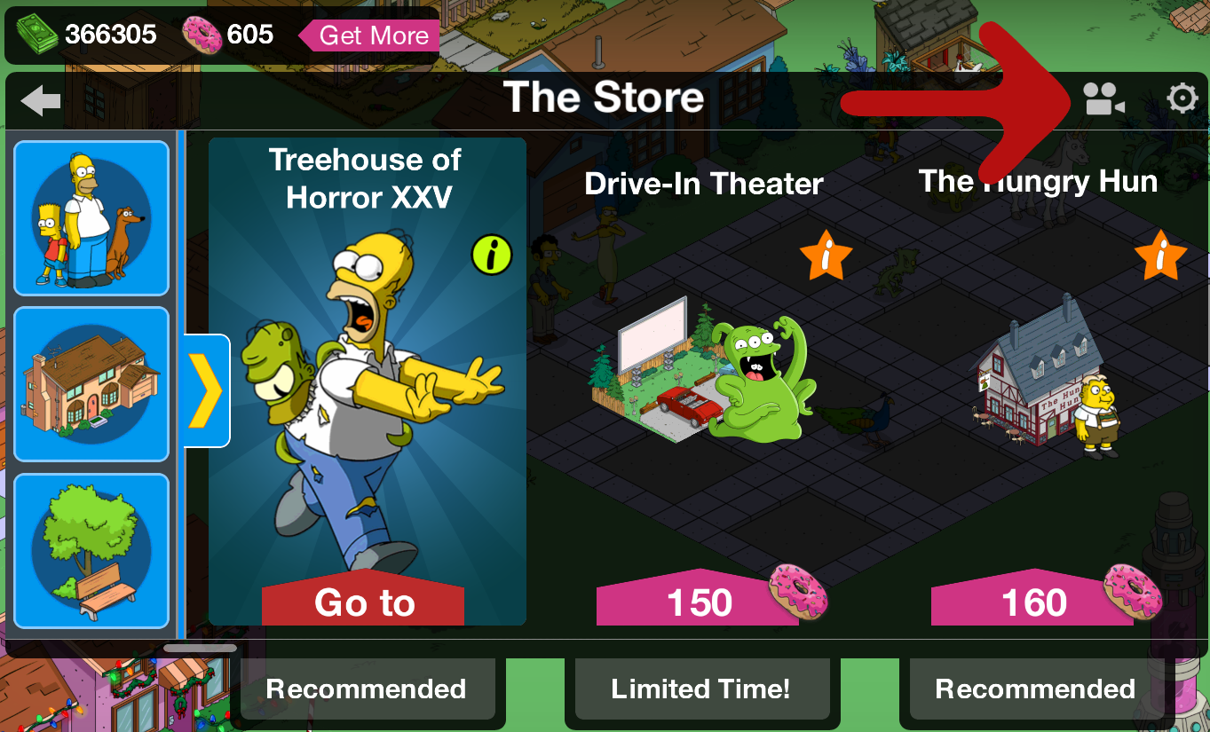 Tappers 101 – Navigating The New Main MenuThe Simpsons Tapped Out ...