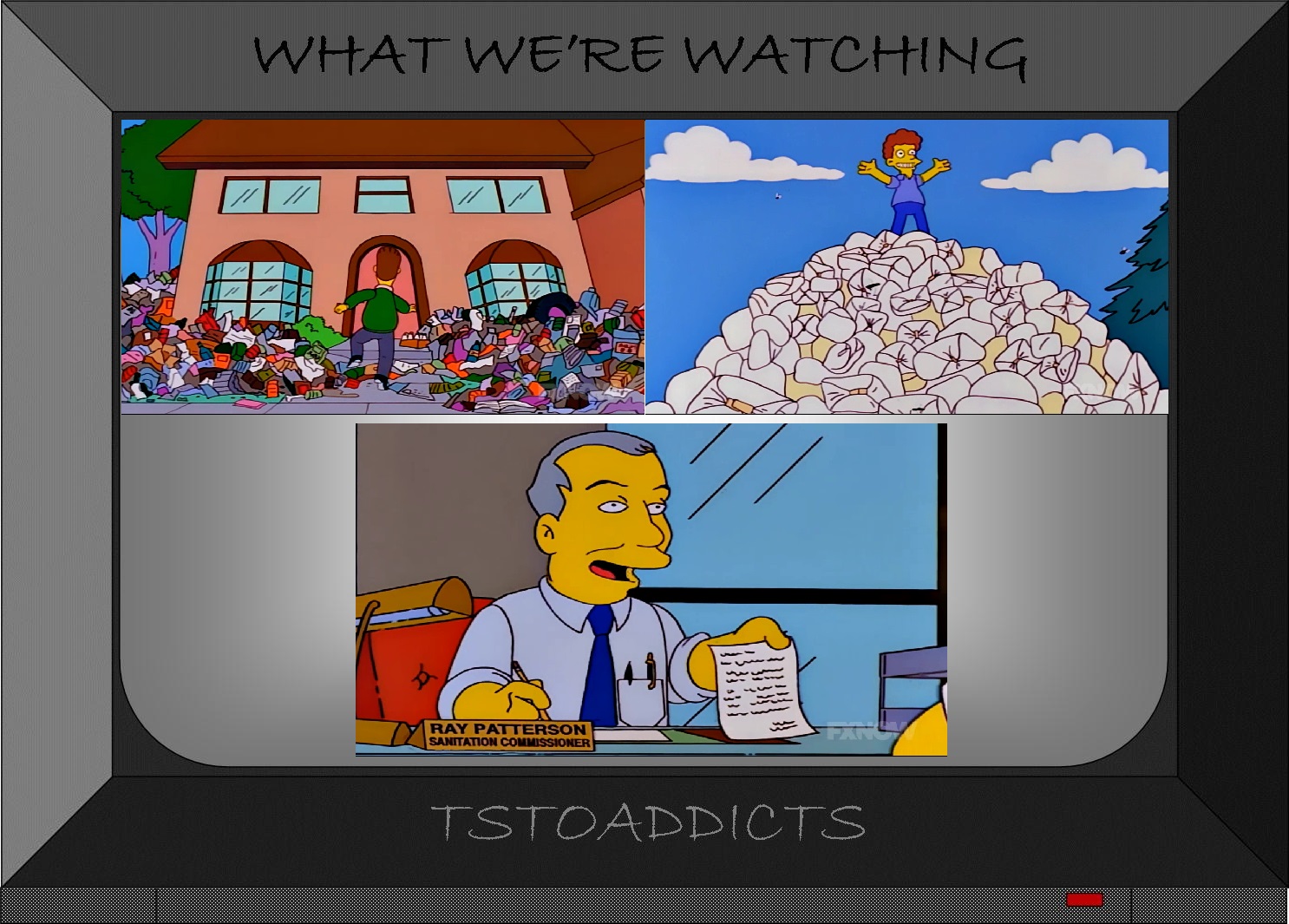 Where Did THAT Come From – Ray Patterson & Garbage TruckThe Simpsons ...