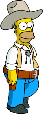 homer_cowboy_front_walkThe Simpsons Tapped Out AddictsAll Things The ...