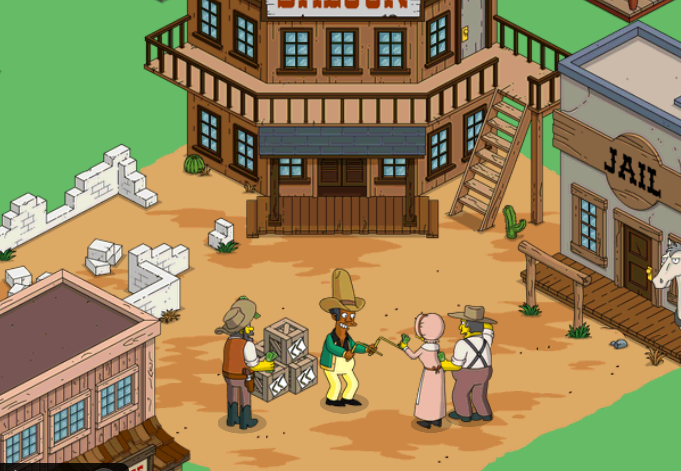 Wild West 101: Town Plaza Jobs (Act 2)The Simpsons Tapped Out ...