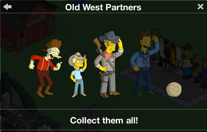 Wild West 2016 Prize Guide: Act 3, Prize 7 Longshot SkinnerThe Simpsons ...