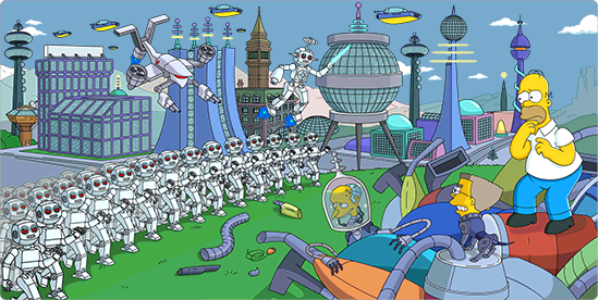 Sci-Fi Event Act 2 Is Nearing the End…The Simpsons Tapped Out ...