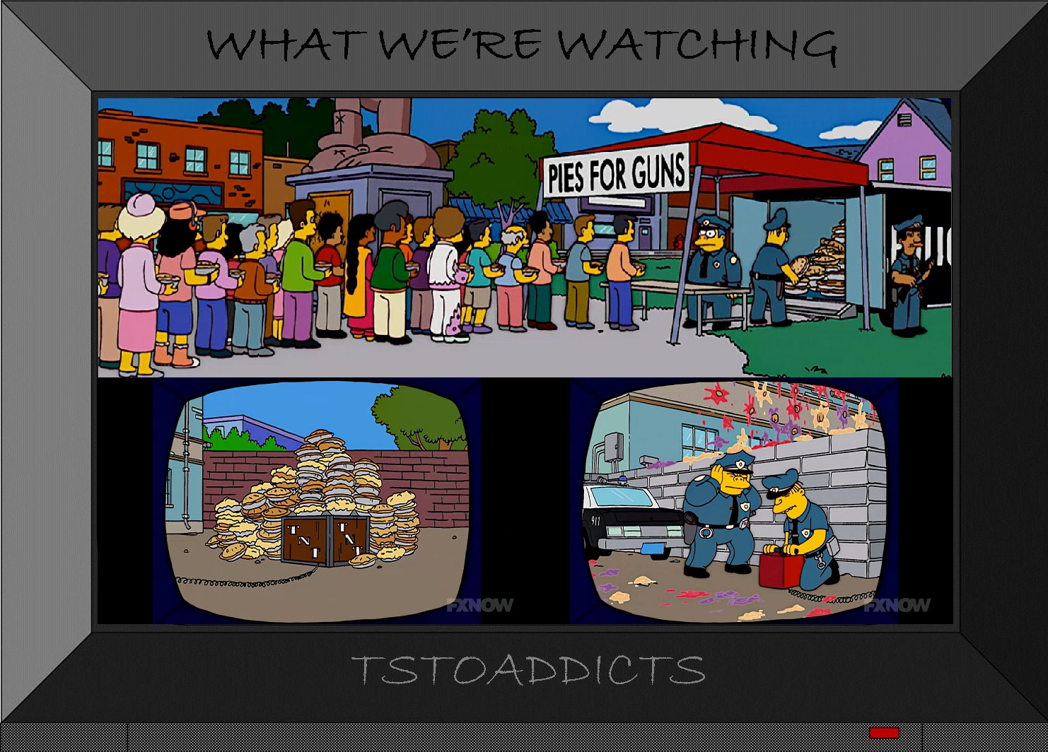 Where Did THAT Come From – Pies for Guns Booth & Pies and Explosives ...