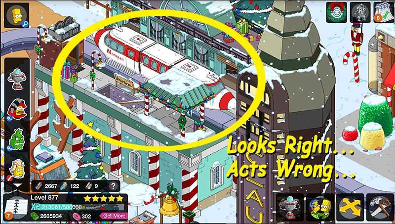 North Pole Station GlitchThe Simpsons Tapped Out AddictsAll Things The ...