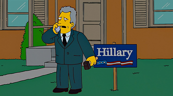 Reagan-Clinton2The Simpsons Tapped Out AddictsAll Things The Simpsons ...