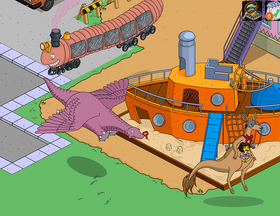 Moe’s Ark Act III- Prize Guide – Flying BrachiosaurusThe Simpsons ...