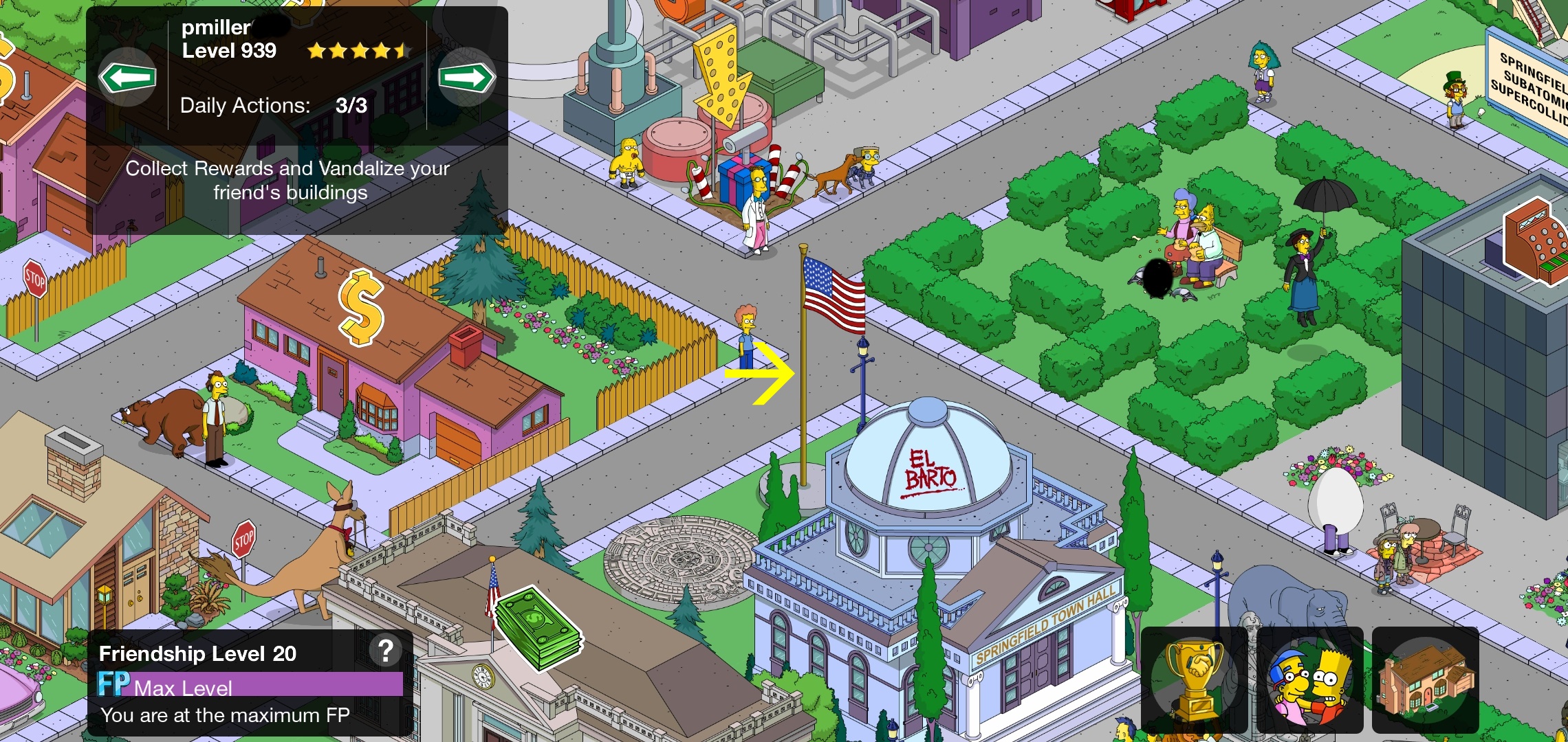 TSTO Addicts Tag-A-Thon Contest: Round 4, Springfield Town HallThe ...