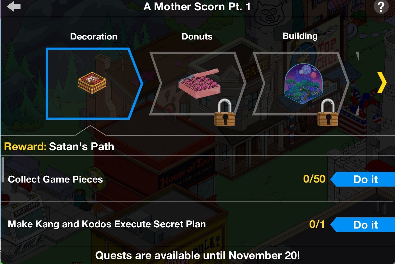 THOH XXX Prize Guide: Act 4, Prizes 1-4 Satan’s Path, Portal to Rigel ...