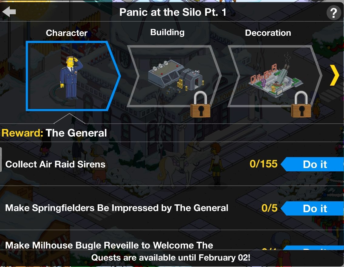 In-Game Update: Red AlertThe Simpsons Tapped Out AddictsAll Things The ...