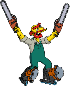 willie_chainsaw_victory_pose_image_6The Simpsons Tapped Out AddictsAll ...