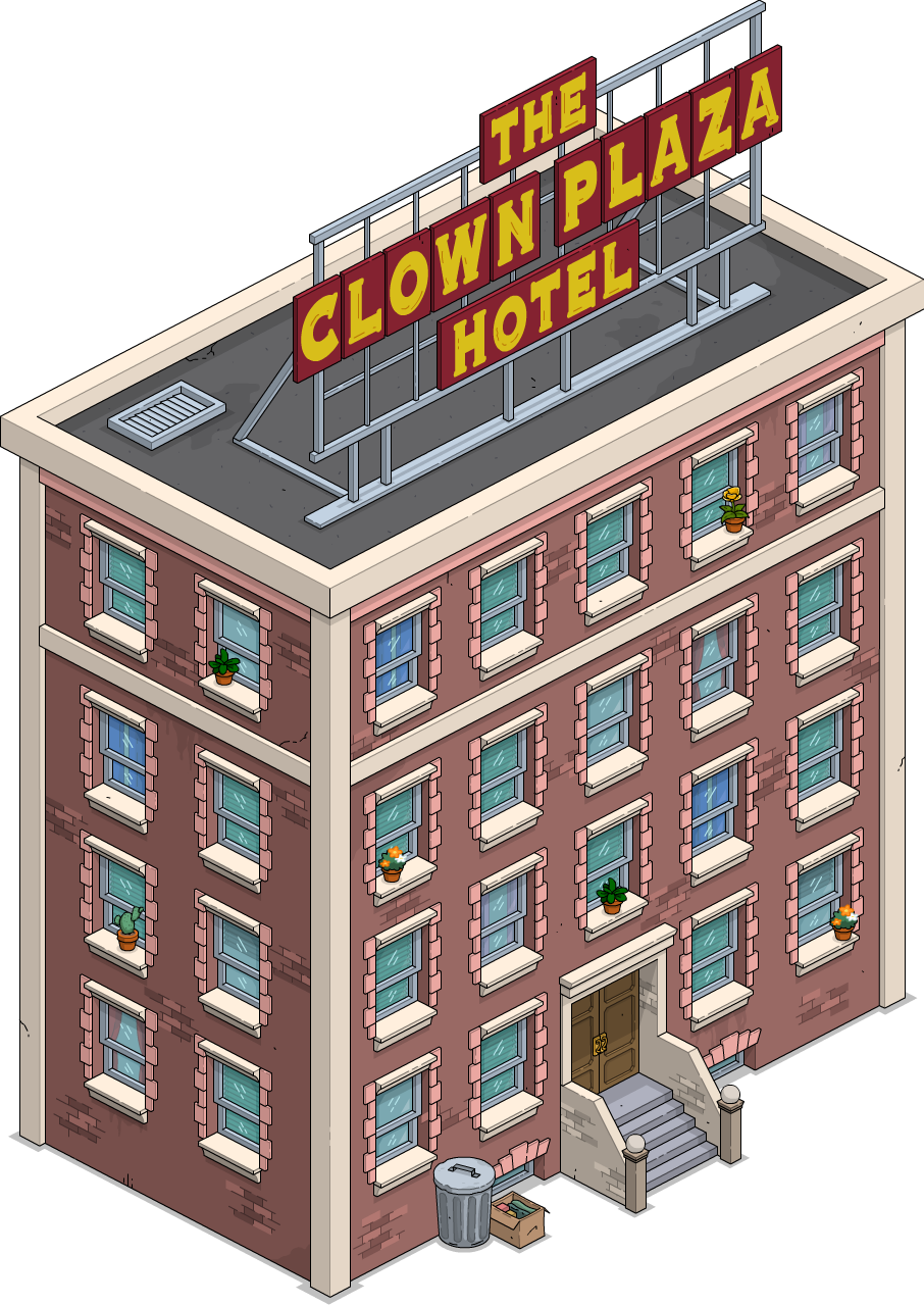 ClownPlazaHotelThe Simpsons Tapped Out AddictsAll Things The Simpsons ...